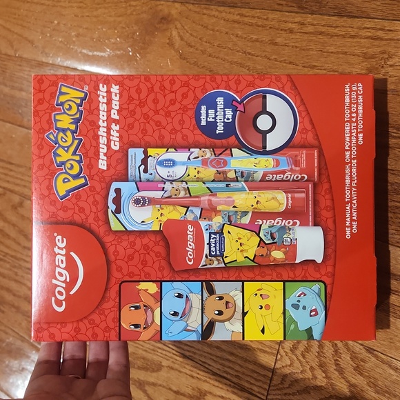 colgate | Bath, Skin & Hair | Nib Colgate Kids Pokemon Gift Set Powered ...